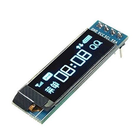Jual Modul Display OLED LCD 0 91 Inch 128x32 Serial I2C Arduino BLue Shopee Indonesia