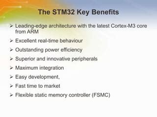 Study On 32 Bit Cortex M3 Powered MCU STM32F101 PPT