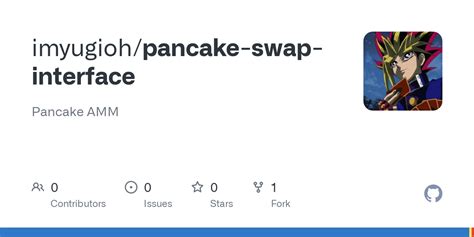 Github Imyugiohpancake Swap Interface Pancake Amm