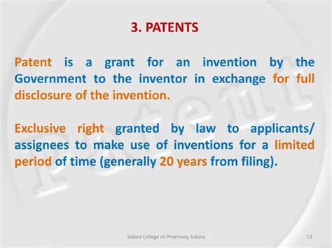 Concept Of Ipr And Patent Pptx Industrial Property Real Estate