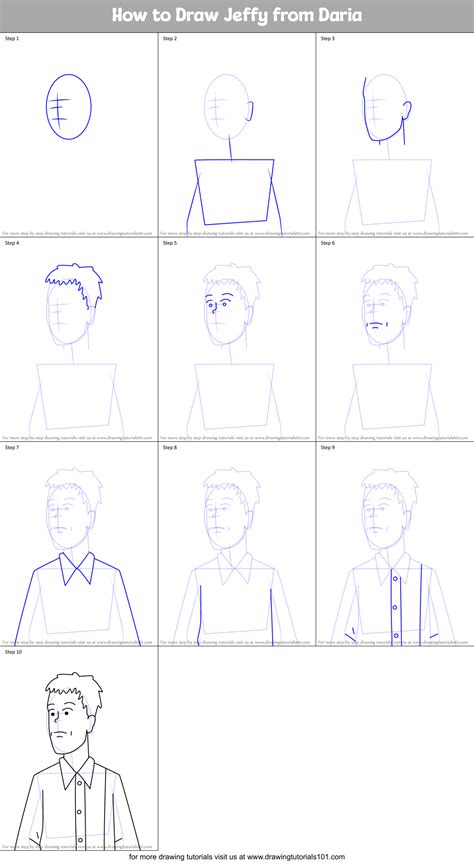 How To Draw Jeffy From Daria Daria Step By Step DrawingTutorials Com