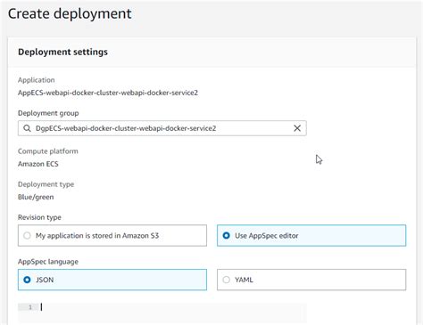 Amazon Ecs Aws Codedeploy For Ecs Fargate Bluegreen Stack Overflow