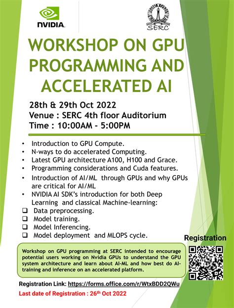Nvidia Cuda Compilernvcc Supercomputer Education And Research Centre