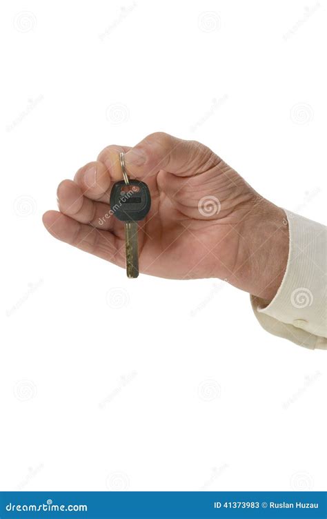 Man Hand With Key Black Stock Image Image Of Investment 41373983