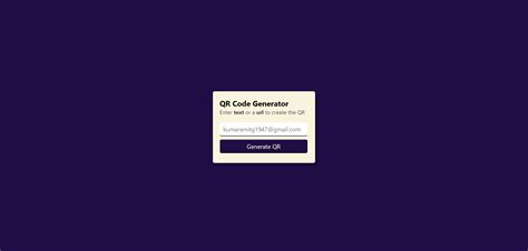 Github Kumaramit1947qr Code Generator A Web App Generating Qr Code