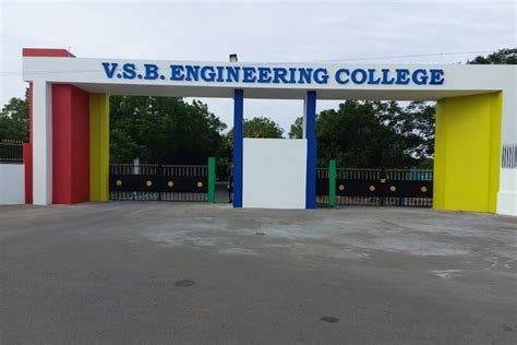 Tnea For Admissions At Vsb Engineering College Karur Review By Aswath