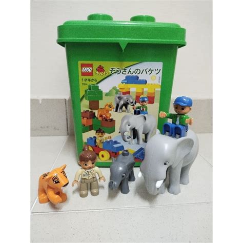 Lego Duplo 7614 Elephant Bucket Set Shopee Malaysia