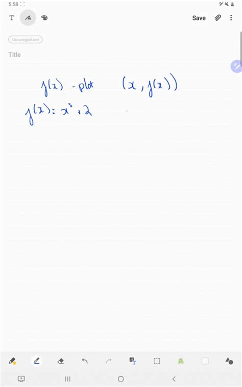 ⏩solvedto Graph The Function F We Plot The Points X In A Numerade