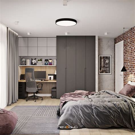 Дизайн детской для мальчика в современном стиле Дизайн Комната для мальчика дизайн Дизайн