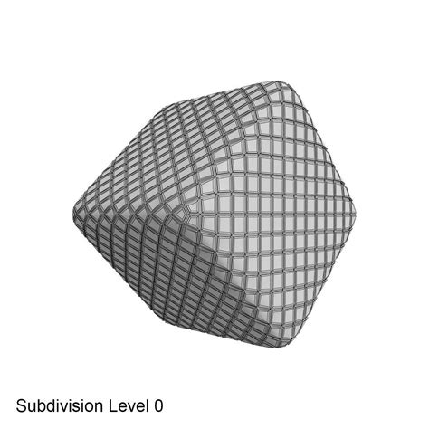Cube Abstract 3d Model Cgtrader