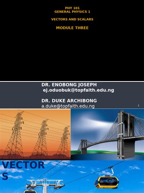 Phy 101 Module Three Pdf