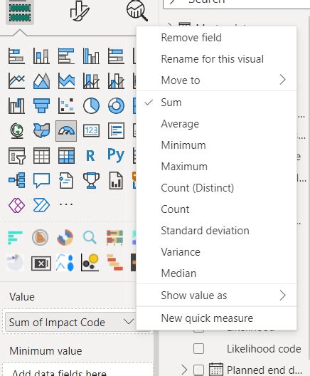 Need The Non Summarized Value For A Gauge Chart Microsoft Fabric Community