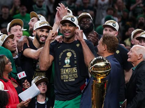 Los Boston Celtics Campeones De La Nba Y Al Horford Hace Historia
