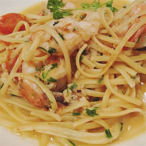 Linguini With Squid And Garlic The Recipe Website Seafood Pasta
