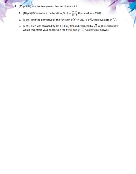 Solved 3 25 Points Hint See Examples And Exercises Of