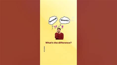 Bernoulli Vs Binomial Dataanalysis Statistics Trendingshorts Datascience Machinelearning