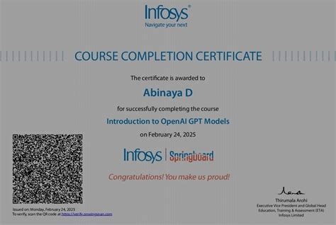 Ai Gpt Machinelearning Artificialintelligence Lifelonglearning… Abinaya D