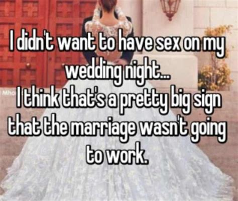 Brides Reveal Why They Didn T Have Sex On Their Wedding Night Pics