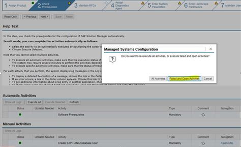 Managed System Configuration For Sap Hana Abap And Java