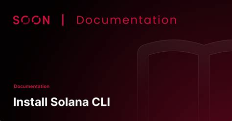 Install Solana Cli Documentation