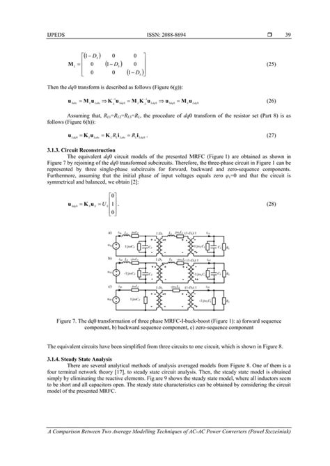 A Comparison Between Two Average Modelling Techniques Of Ac Ac Power