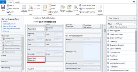 How To Show The Survey Response Of A Survey For A Particular Entity Using Voc In Dynamics 365