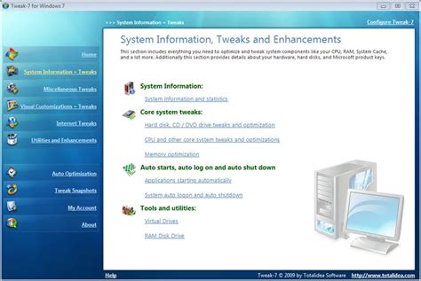 Download Tweak 7 V1 0 Build 1210 Afterdawn Software Downloads
