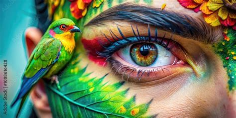 Medical Close Up Of Eschar On Skin Surface Showing Signs Of Healing And