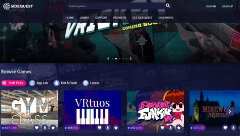 Sidequest将支持pico系列头显，可直接安装第三方游戏或应用（附） Vrcoast带你玩转vr 国内vr虚拟现实新闻门户网站 为您提供