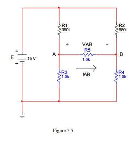 solved 2 calculate vab and iab for figure 5 5