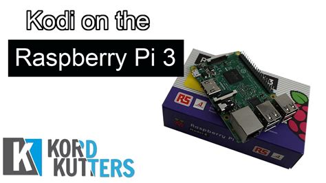 raspberry pi 3 install kodi raspberry
