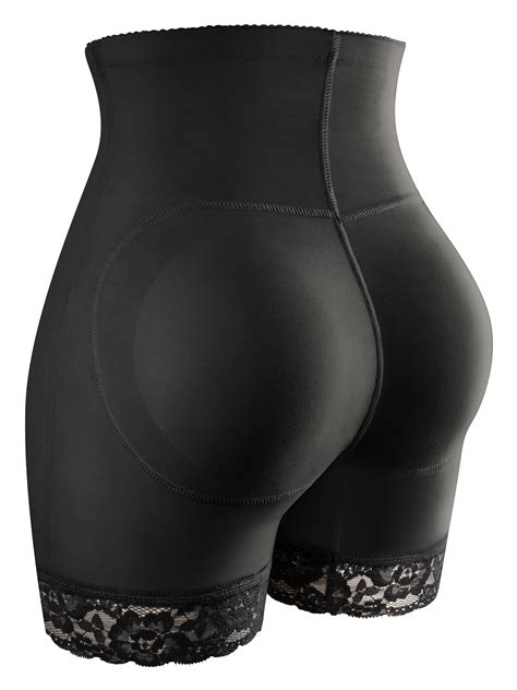 Vaslanda Women Butt Lifter Padded Panties Lace Hip Enhancer Underwear