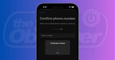 Fix Verification Failed Could Not Send Code To Phone Number The Mac Observer