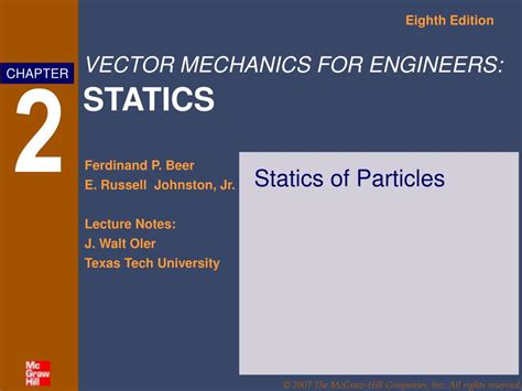 PPT Statics Of Particles PowerPoint Presentation Free Download ID 502729