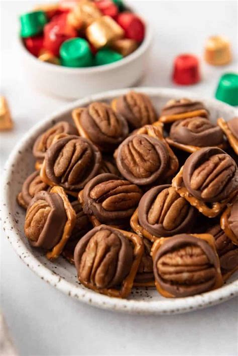 Easy Rolo Pretzels With Mandms Or Pecans House Of Nash Eats