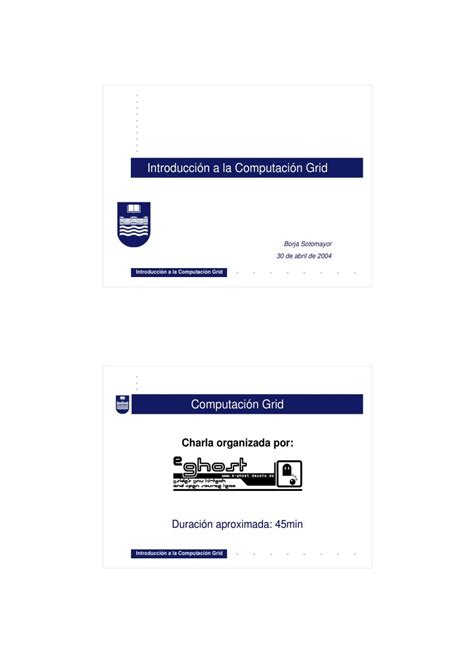 pdf de programación introducción a la computación grid