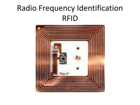 PPT Radio Frequency Identification RFID PowerPoint Presentation Free Download ID