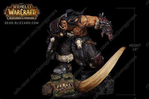 블리자드 와우wow 월드 오브 워크래프트 그롬마쉬 피규어브릭 중고나라