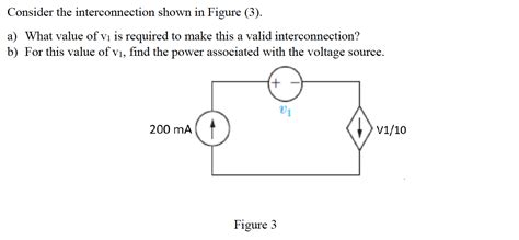 Solved For The Circuit Shown In Figure 1 Is The