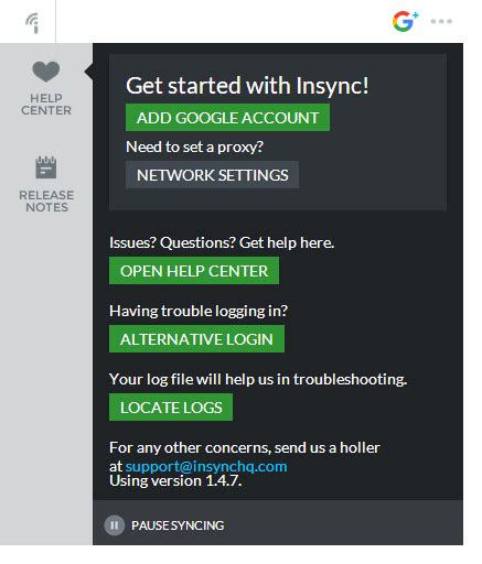 Insync 14737098 Windows 10 Adding New Account Fails Insync Forums