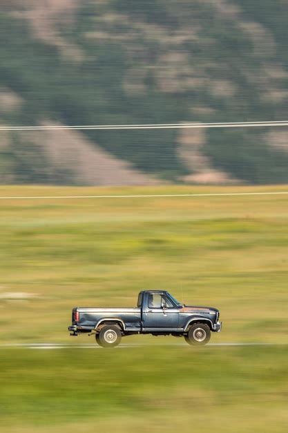 Premium Photo Pick Up Truck On Field