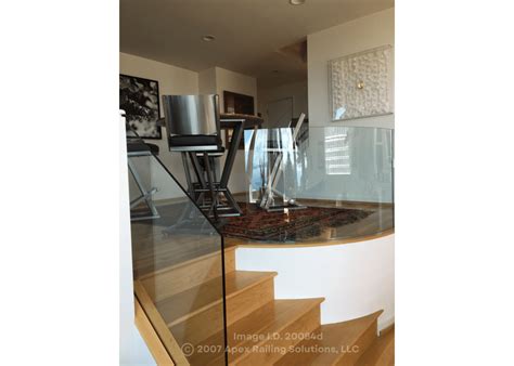 Shoe Mount Glass Railings Custom Railing Installers In Seattle