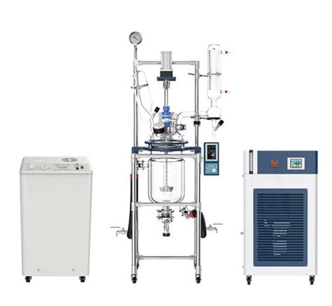 Gr 10ce 10l Double Wall Glass Reactor