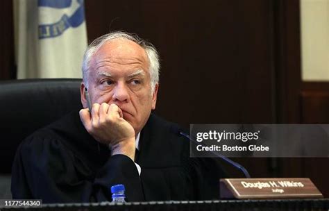 Judge Douglas H Wilkins Presides Over A Hearing In Suffolk Superior