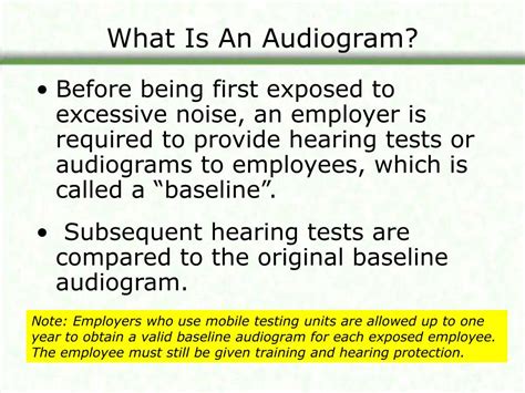 Ppt Hearing Standard Threshold Shift Powerpoint Presentation Free Download Id 372759