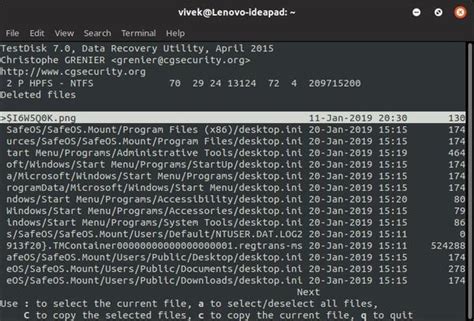 How To Recover Deleted Files In Ubuntu Linux Mashtips