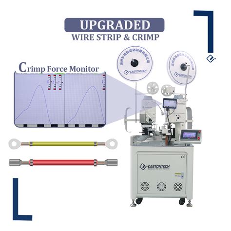 Automatic Crimp Terminal Crimp Machine With Cfm Cable Cut Strip Crimp Machine Auto Crimping
