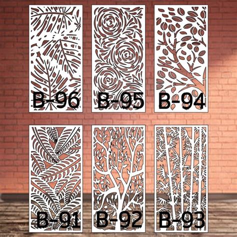 พลาสวูดลายฉลุ 60x120 ซมหนา10มิล ตกเเต่งบ้าน อาคาร ออฟฟิศ Th