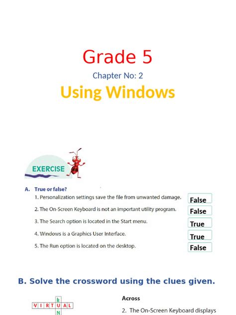 G5 Chap2 Exercise 1 Pdf