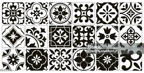 인테리어 스페인어 타일 주방 모자이크 포르투갈어 모티프 검은 장식 타일 지중해 멕시코 꽃 인테리어 선정적인 벡터 요소 0명에